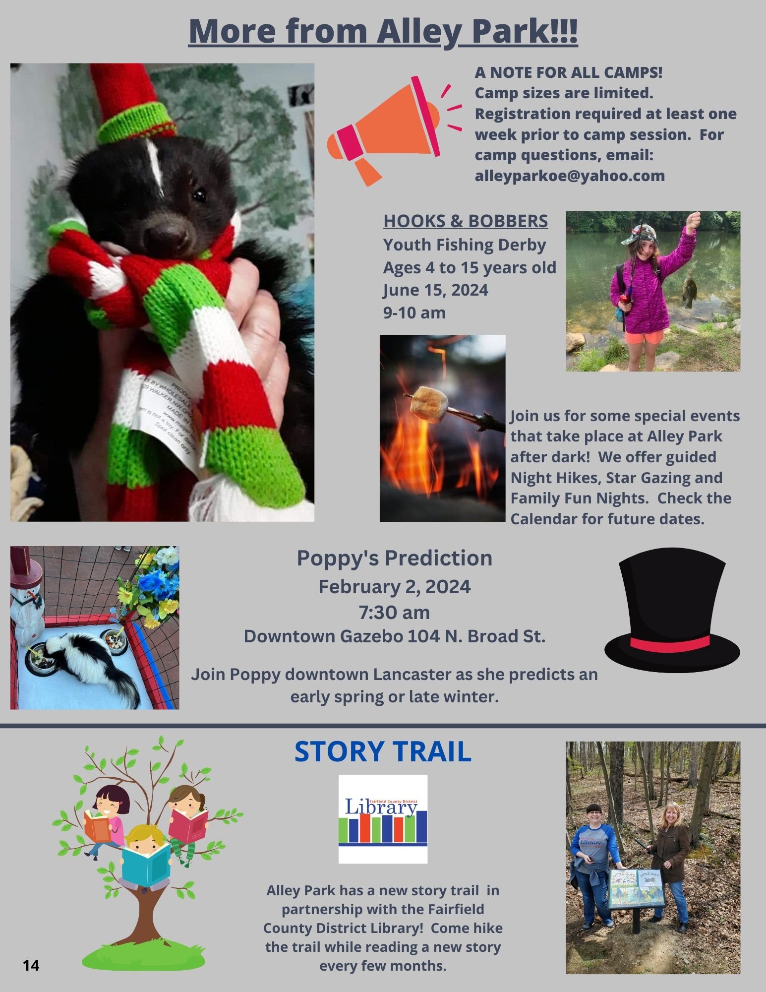 Alley Park Camps & Programs – Lancaster Parks & Recreation